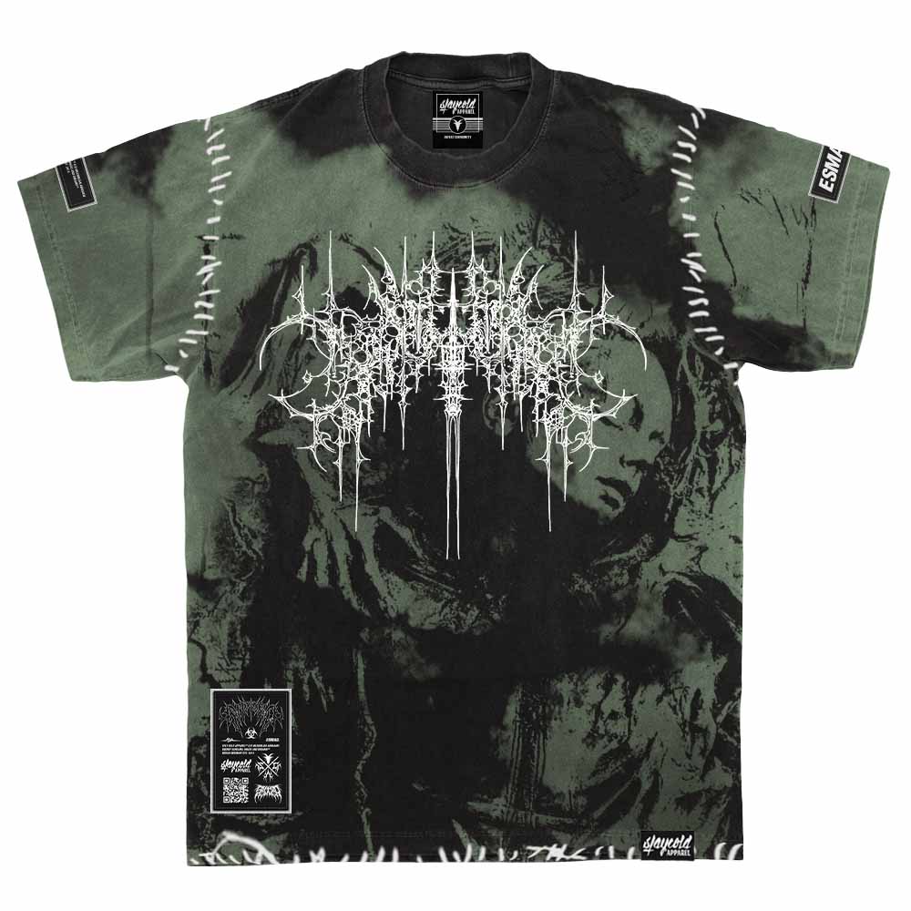 Chamber Of Chaos - Heavy Oversized T-Shirt (mentol) 250GSM