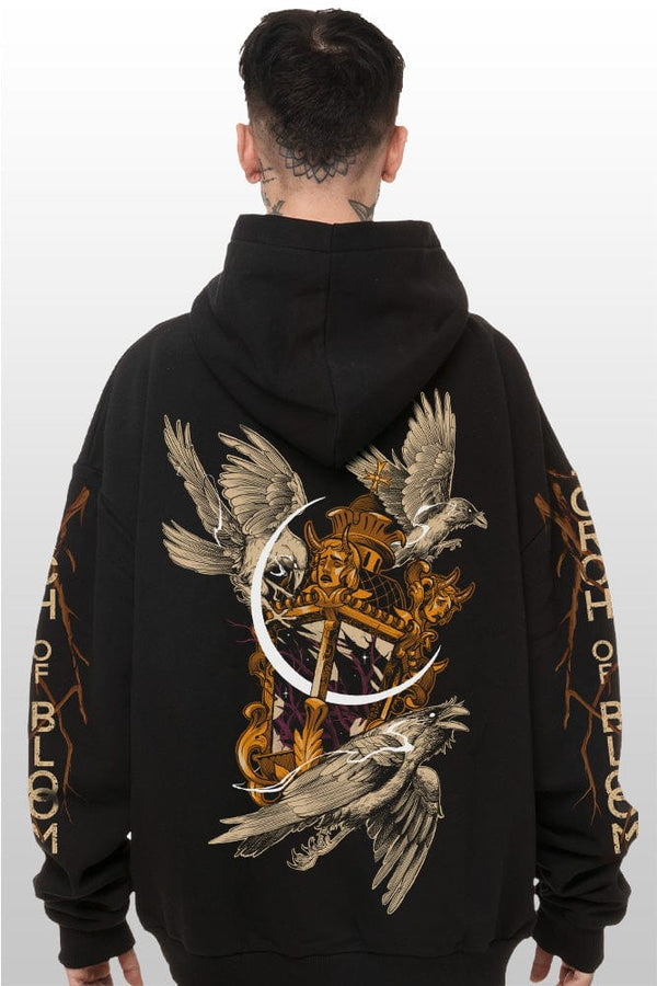 Torch of Bloom - Oversized Hoodie