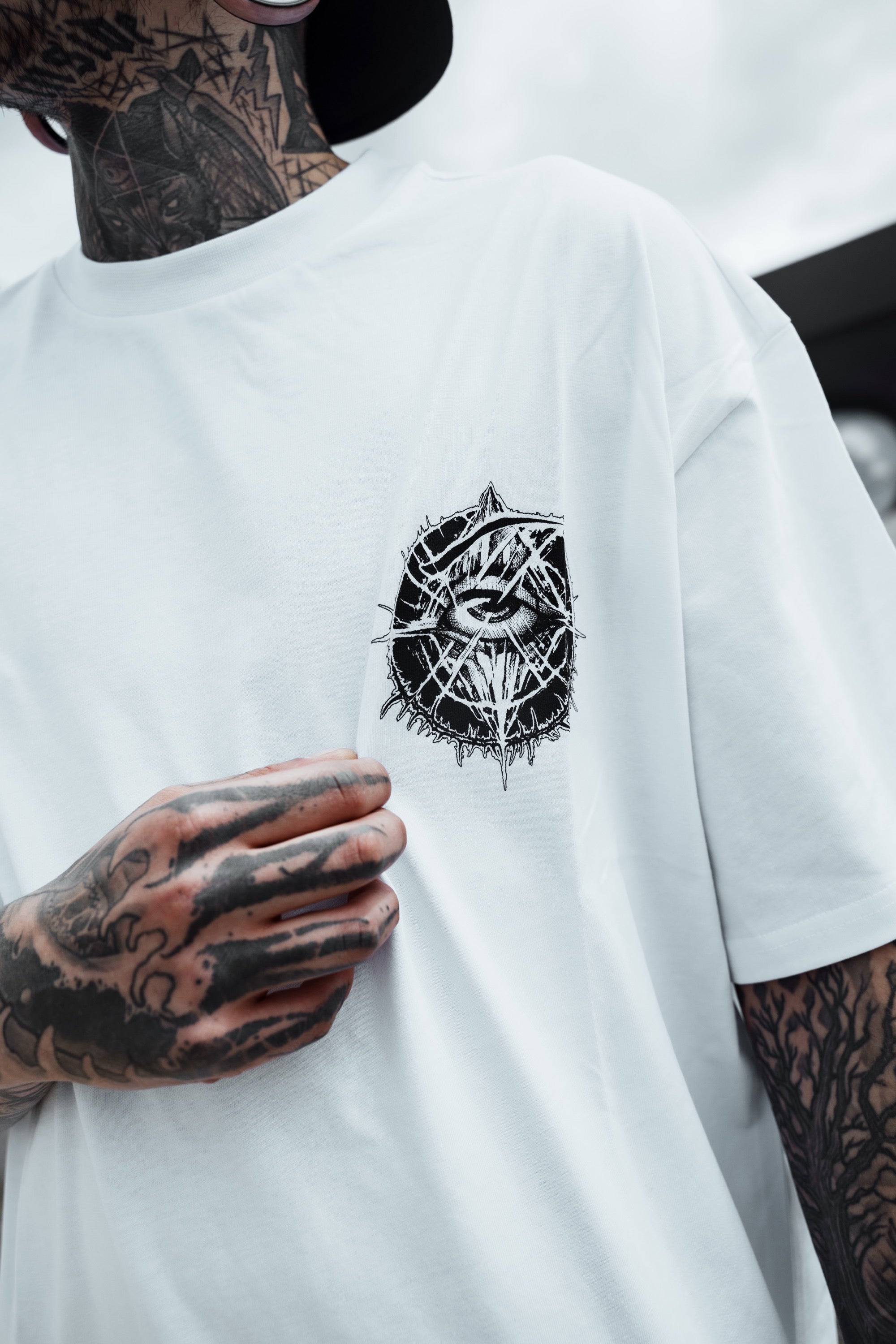 Attitude - Oversized T-Shirt - HALL OF FAME