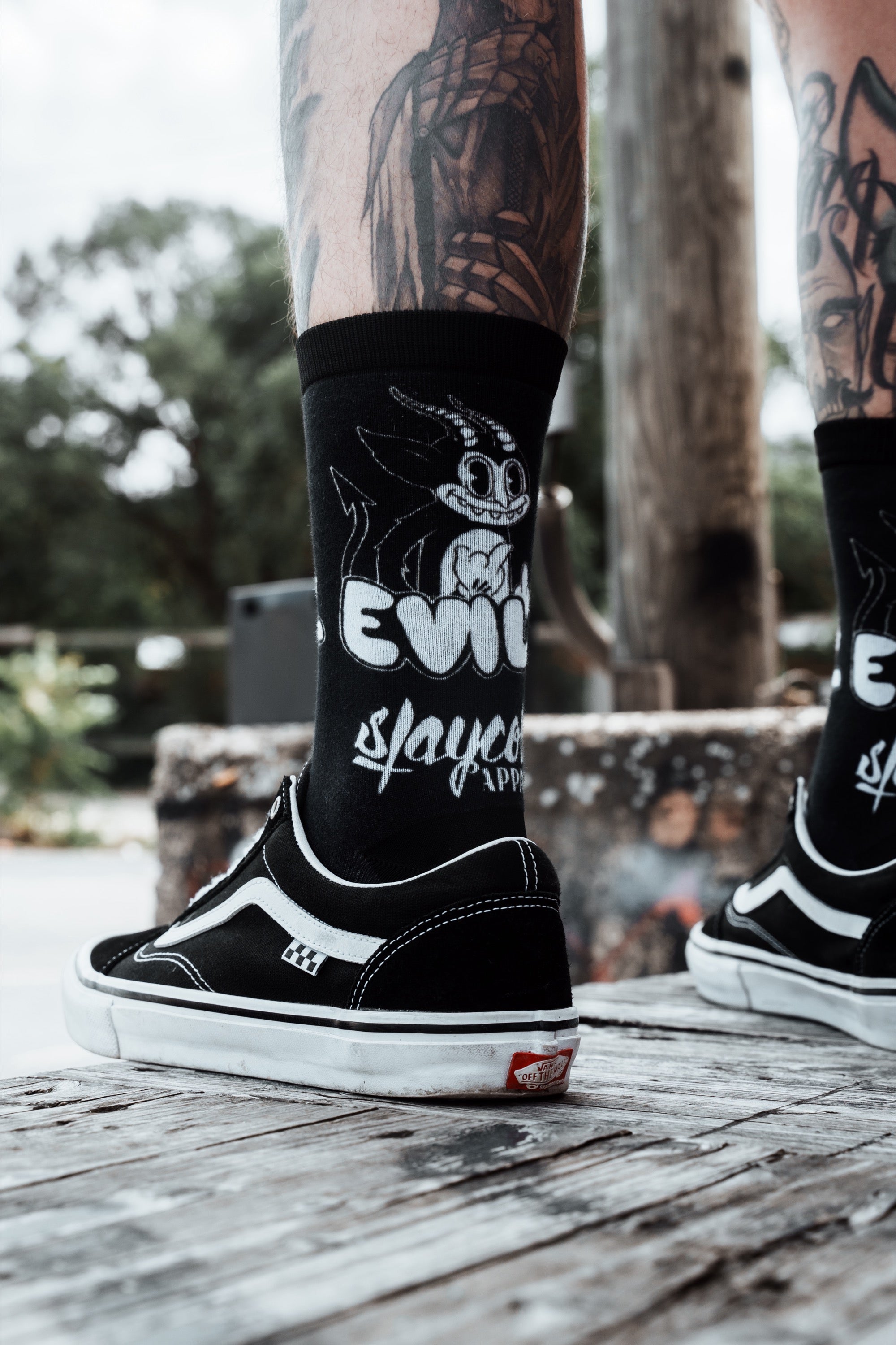 Tattoo Socks | Punk fashion Accessories | Bottle