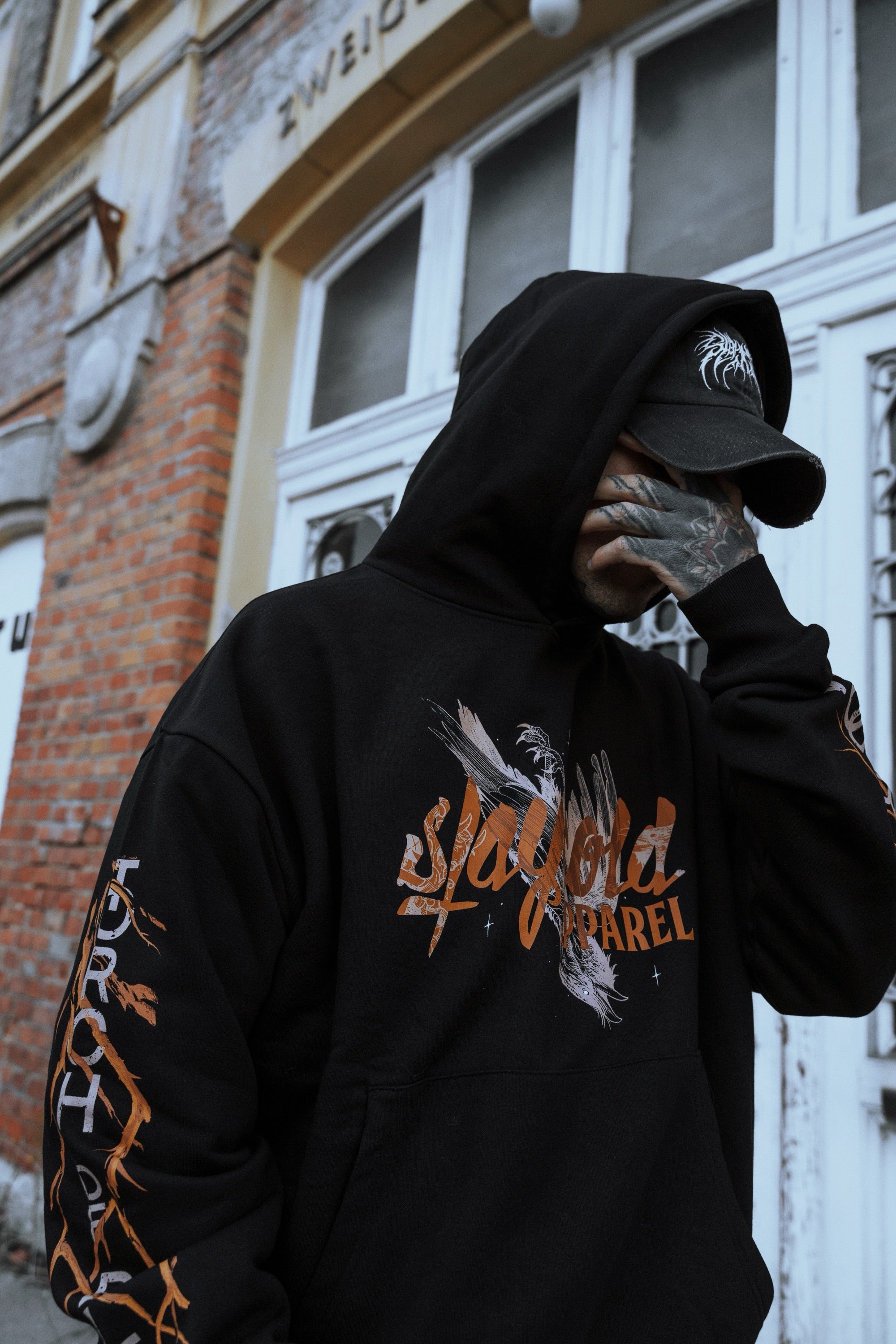 Torch of Bloom - Oversized Hoodie